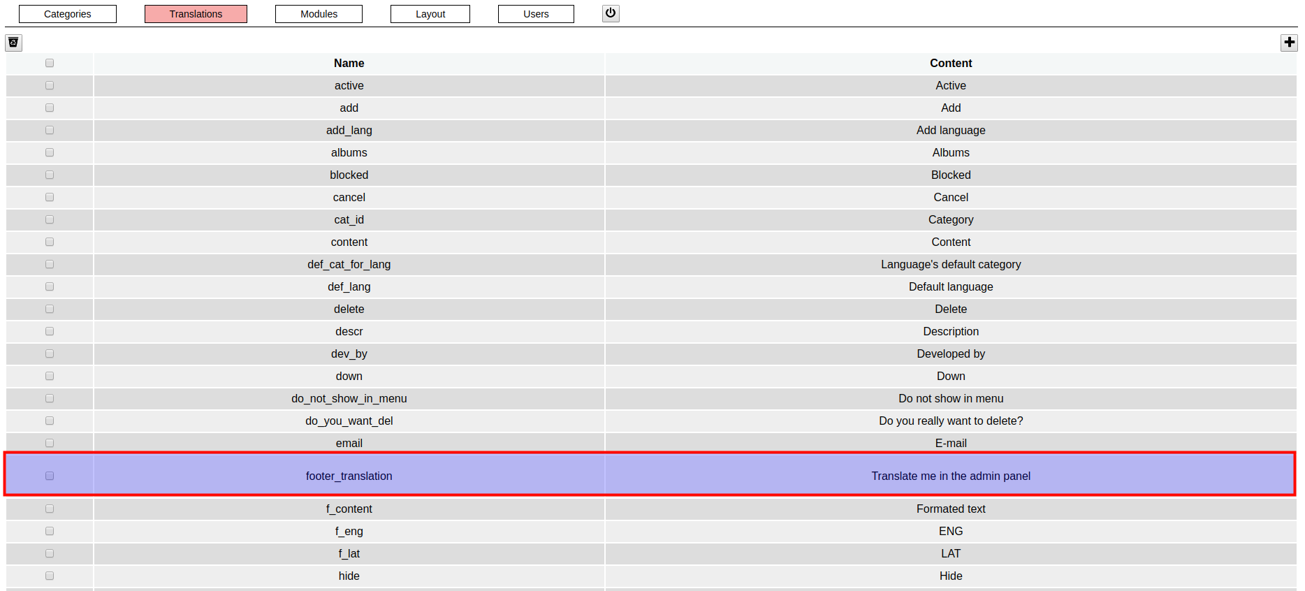 / dzhim-cms / docs / How-to / Change translation | dzhim-cms